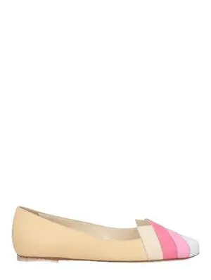 Missoni Leather Ballet Flats - Pink