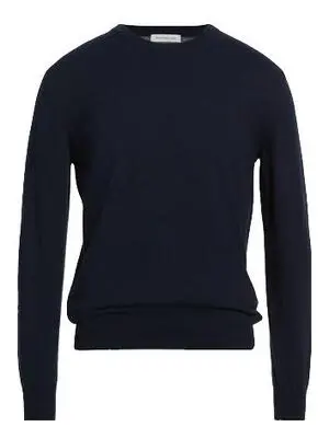 BALLANTYNE Solid Crewneck Sweater - Navy