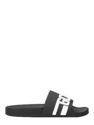 Gcds Rubber Sandals - Black