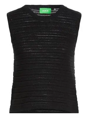 JJXX BY JACK & JONES Sleeveless Cotton Knit Top - Black
