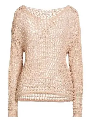 LE STREGHE Tricot Open-knit Sweater - Beige
