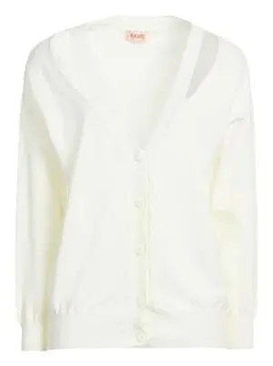 KONTATTO Knitted Cardigan - Ivory