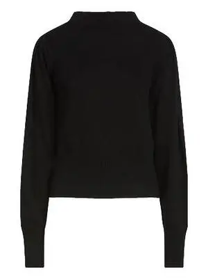 REBEL QUEEN BY LIU •JO Knitted Sweater - Black