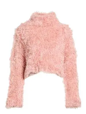 Elisabetta Franchi Turtleneck Top - Pink
