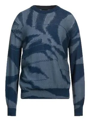 ROBERTO COLLINA Crewneck Cotton Sweater - Navy