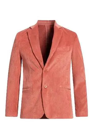 TELA-N° TELA-N° Corduroy Single-Breasted Blazer Rust