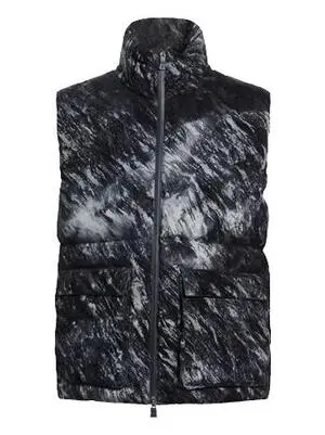 Herno Polyamide Down Vest - Blue