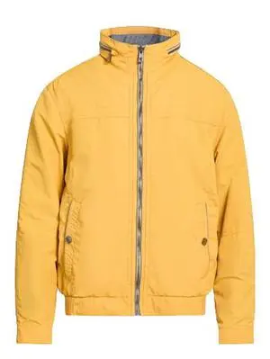 BUGATTI Polyamide Casual Jacket - Yellow
