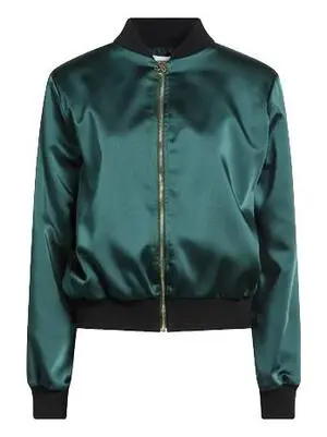 GAVROCHE PARIS Two-tone Bomber Jacket - Green