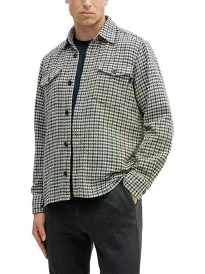 JOOP! Houndstooth Shirt - Blue