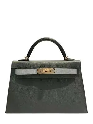 Hermès Sellier Hardware Kelly Bag - Green