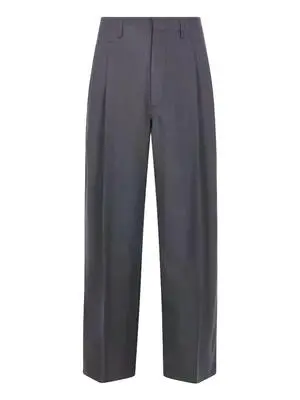 LEMAIRE Pleated Tailored Trousers - Grey