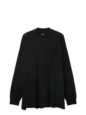 Rick Owens Long Sleeve Crewneck Sweatshirt - Black
