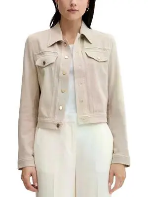 MARC AUREL Buttoned Pocket Jacket - Neutrals
