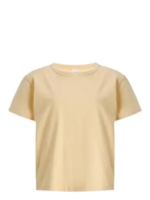 LESET The Margo Cotton T-shirt - Yellow