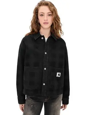 Carhartt Work In Progress Everson Shirt Jacket - Everson Print/black