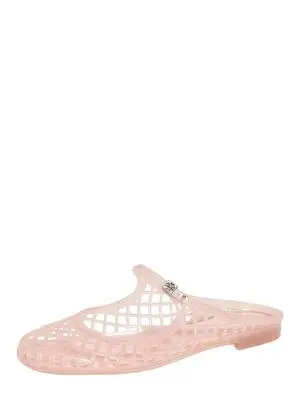 Tory Burch Mellow Mary Jane Flats - Soft Pink Glitter/silver