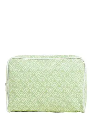 WEEZIE Large Toiletry Bag - Green