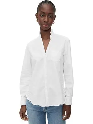 Frank & Eileen Relaxed Button-up Shirt - White