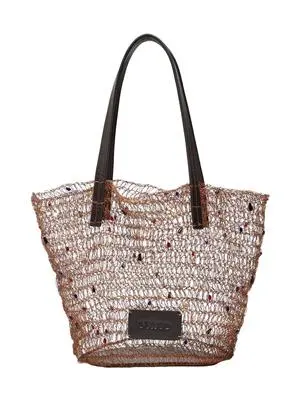 Staud Jewel Embellished Wire Bucket Bag - Multicoloured 1