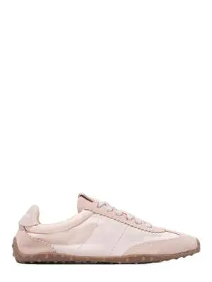 Bimba Y Lola Suede Nylon Sneakers - Light Pink