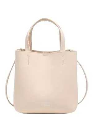 Bimba Y Lola Small Leather Bag - Sand