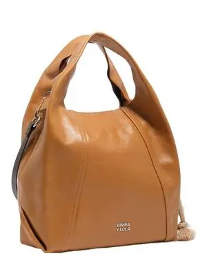 Bimba Y Lola Leather Handbag - Toffee