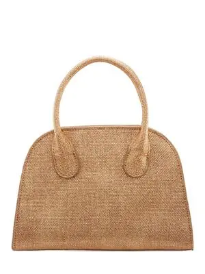 Nina Yorke Top Handle Bag - Pure Gold