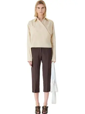 IRO PARIS Lyra Poplin Shirt - Sand