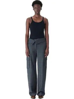 IRO PARIS Cruze Cargo Trouser Pants - Dark Grey