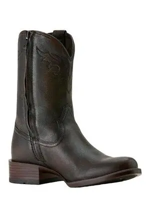 Ariat Sonoro Roper Toe Western Boot - Chocolate Truffle