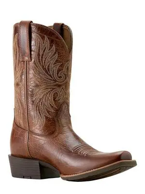 Ariat Sport Narrow Cutter Toe Cowboy Boot - Brown