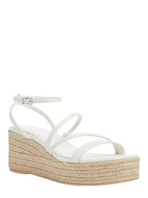 Bp. Coco Espadrille Ankle Strap Platform Wedge Sandal Ivory Vanilla