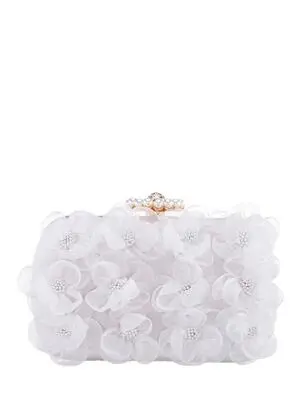 Nina Serenity Clutch - White