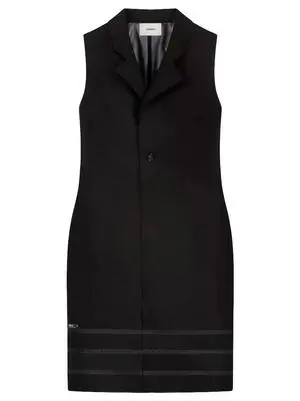 Coperni Button Fastening Tailored Dress - Black