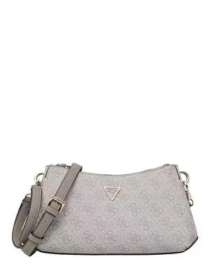 Guess 4g-logo Shoulder Bag - Neutrals