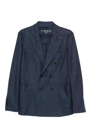 CIRCOLO 1901 Double-breasted Blazer - Blue