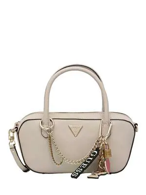 Guess Davina Charm Tote Bag - Neutrals