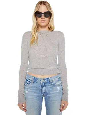 Eterne Francis Cashmere Crewneck Sweater - Grey