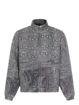 DAILY PAPER Snake Zipped Jacket - Grey