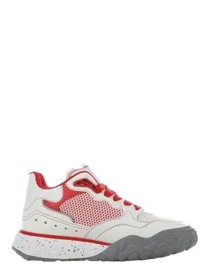 Alexander McQueen Court Trainer - White/red