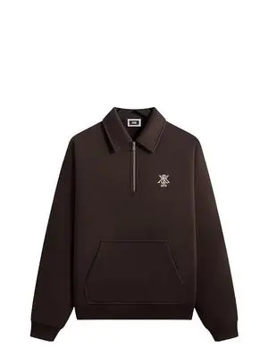 Kith Quarter Zip Popover Sweatshirt - Kindling