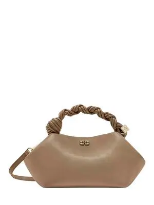 GANNI Small Tote Bag - Brown