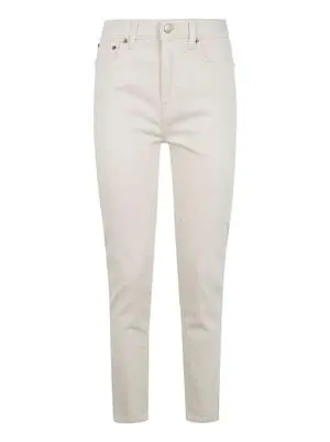 Ralph Lauren Trabray Ankle Skinny Jeans - White