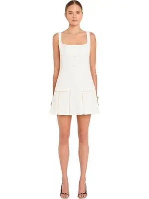 Amanda Uprichard Courtney Mini Dress - Ivory