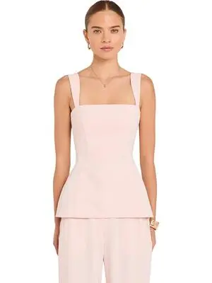 Amanda Uprichard Andreina Structured Tank Top - Mochi