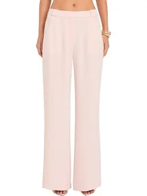 Amanda Uprichard Saddler Wide Leg Pants - Mochi