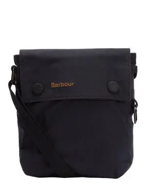Barbour Transport Tartan Crossbody Bag - Navy