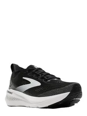 Brooks Glycerin Gts 23 Lace-up Running Shoe - Black/grey/white