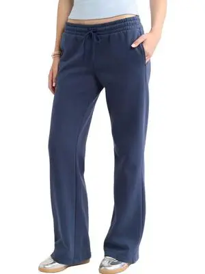 Bp. BP. Baggy Flare Leg Sweatpants Navy Indigo